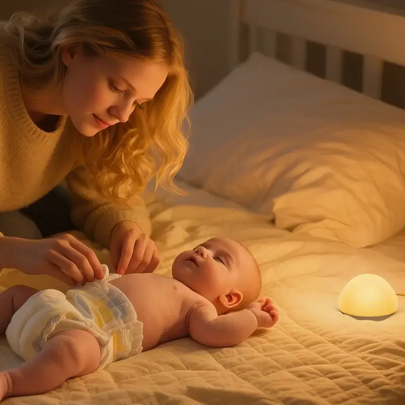 Sleep Easier: Why Parents Love Silicone Baby Nightlights – VAVA
