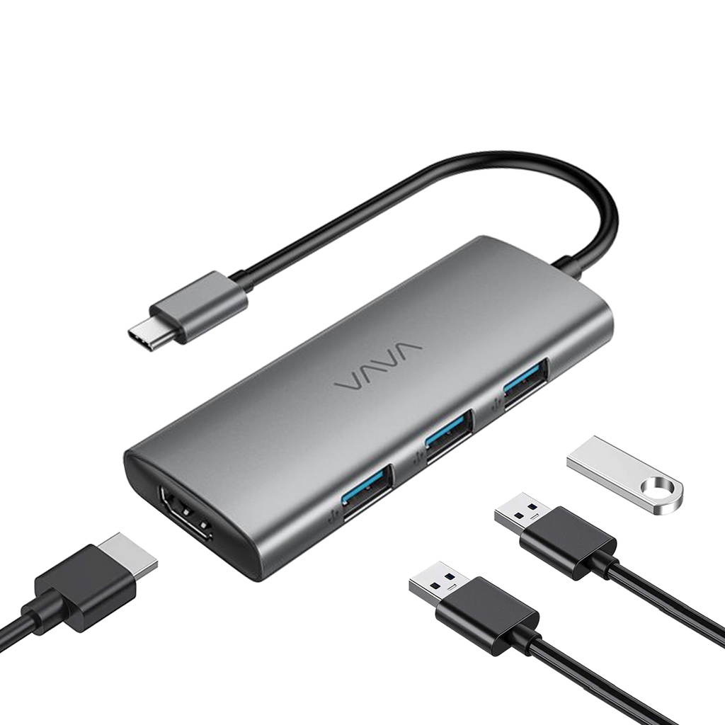 VAVA 7-in-1 USB Hub: Expand Connectivity with Ease