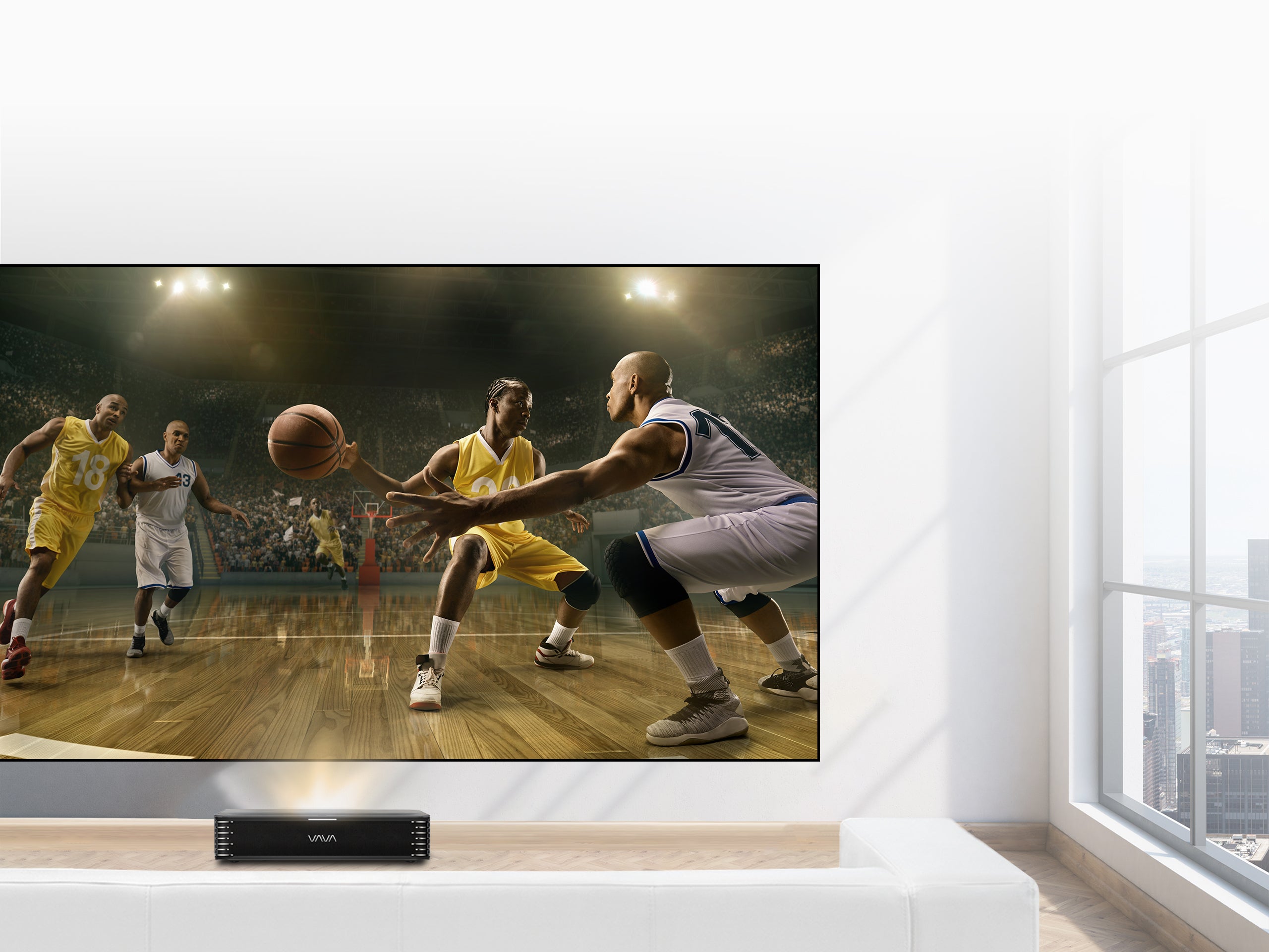 Chroma Triple Laser Ultra Short Throw Projector | VAVA