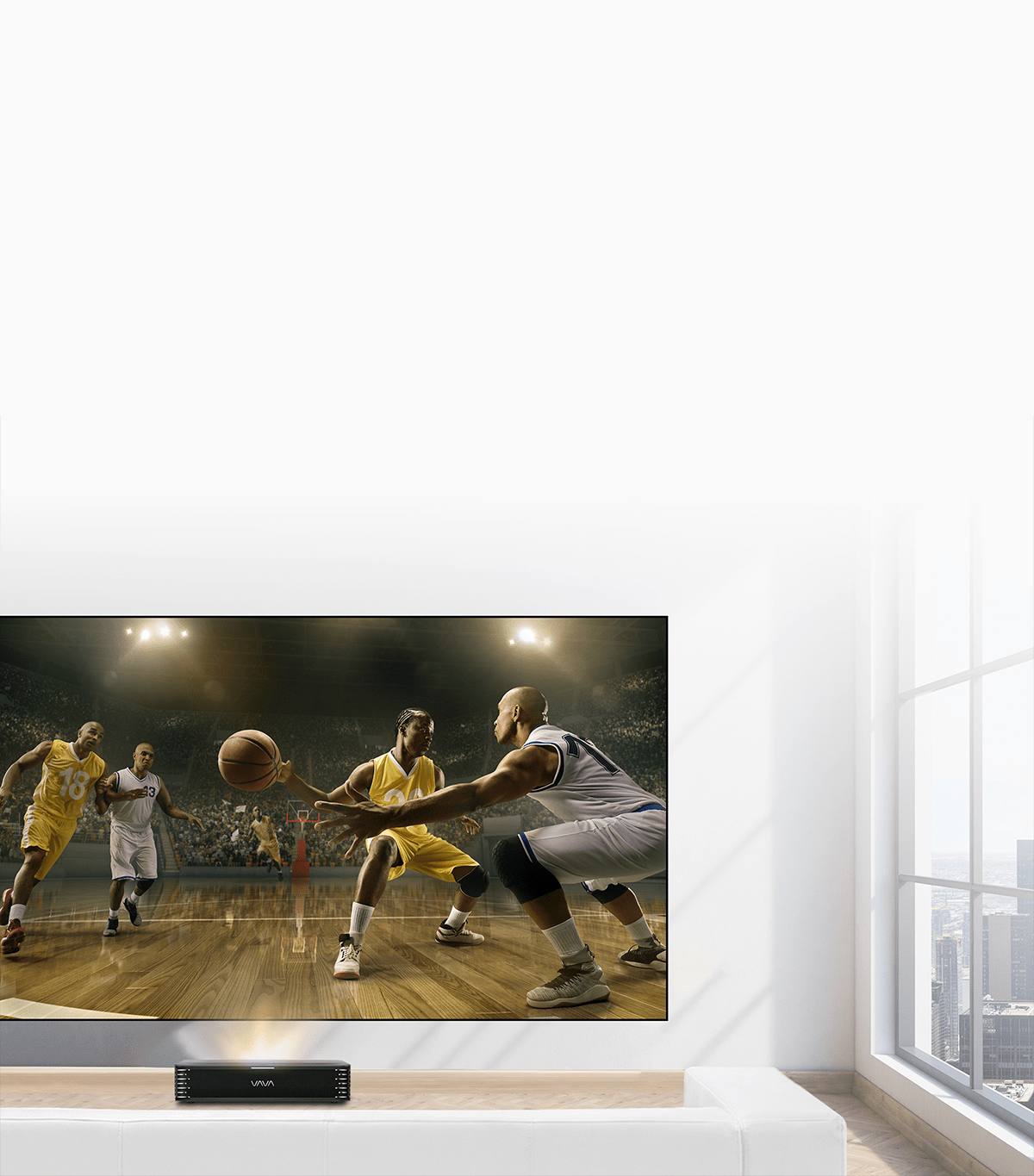 Chroma Triple Laser Ultra Short Throw Projector | VAVA