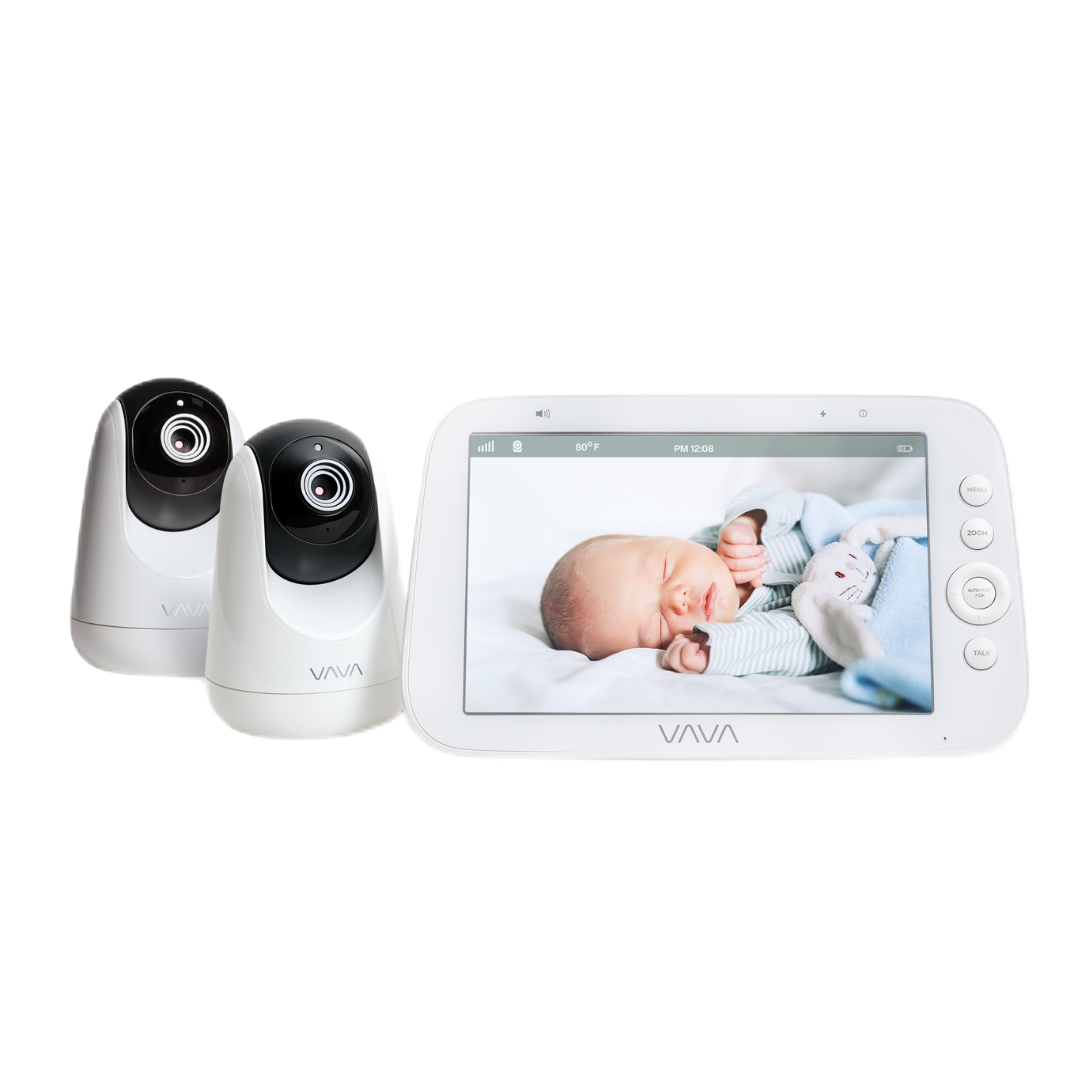 VAVA 1080P Baby Monitor + Add-on Camera Set